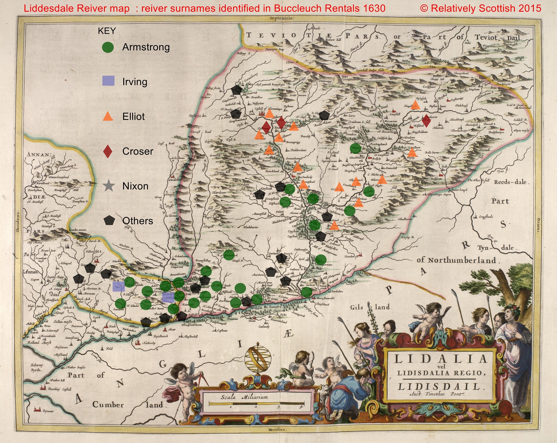 Border Reiver Genealogy - Relatively Scottish