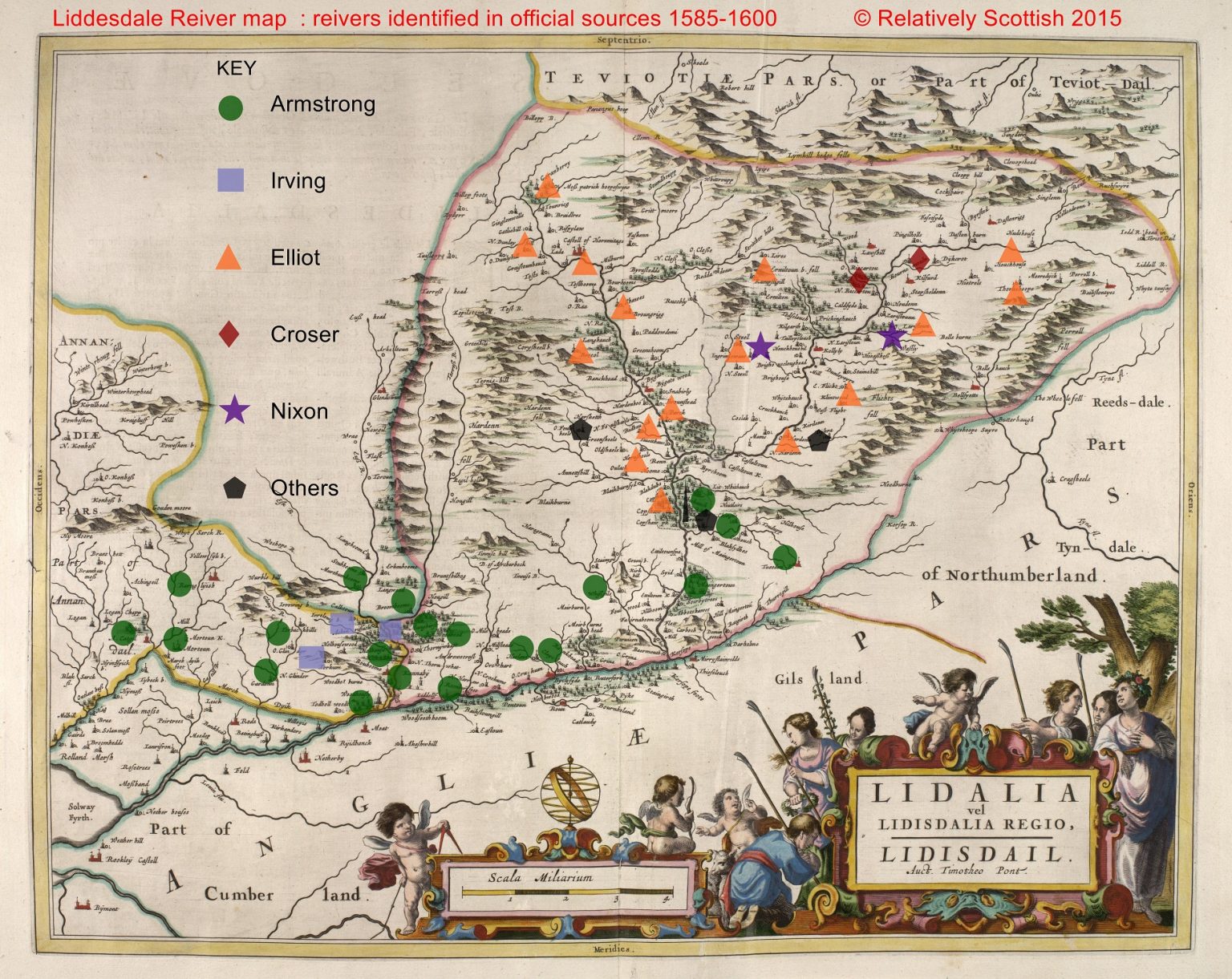 Border Reiver Genealogy - Relatively Scottish